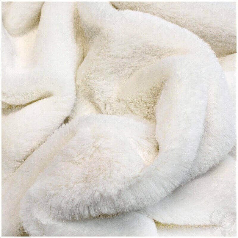 Stof per meter stoffen kleur Microvezel natuurlijk wit