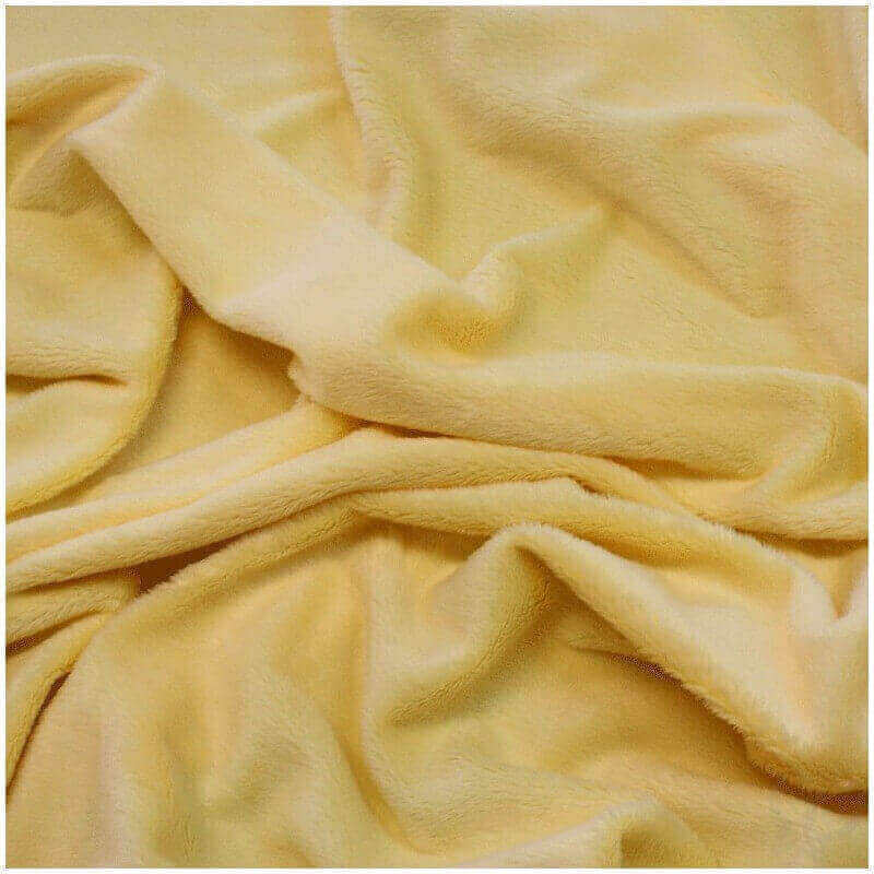 Fabric per meter textile color Microfiber nature white