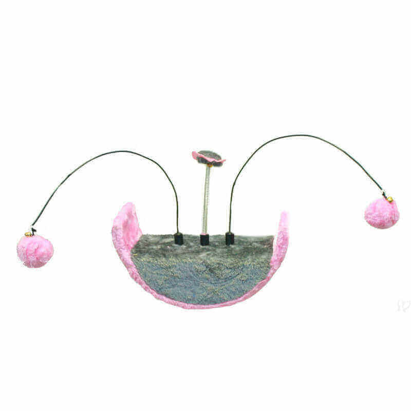 cat toy " rocker " Farbe Babyspiel violet-yellow